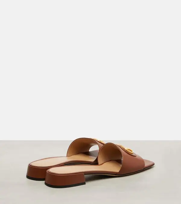 Valentino Garavani Vlogo Leather Sandals