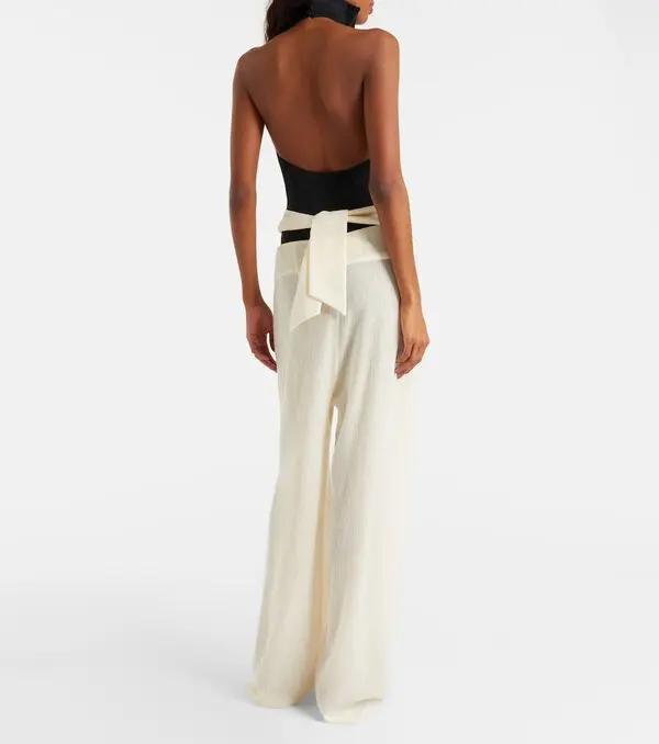 Magda Butrym High-rise Wide-leg Pants