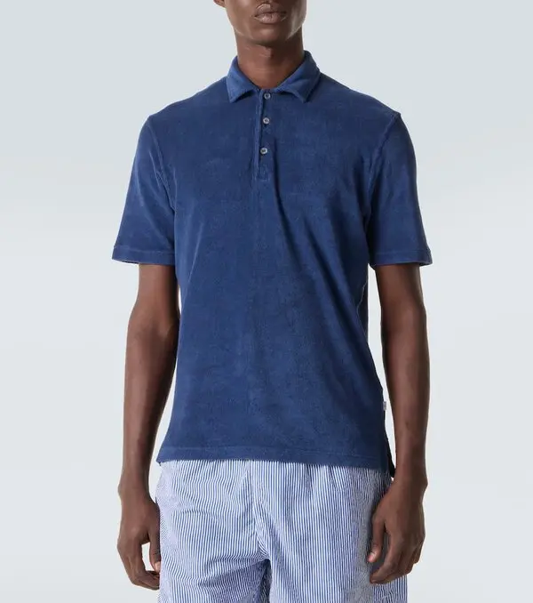Fedeli Mondial Cotton Terry Polo Shirt
