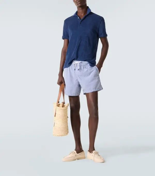 Fedeli Mondial Cotton Terry Polo Shirt