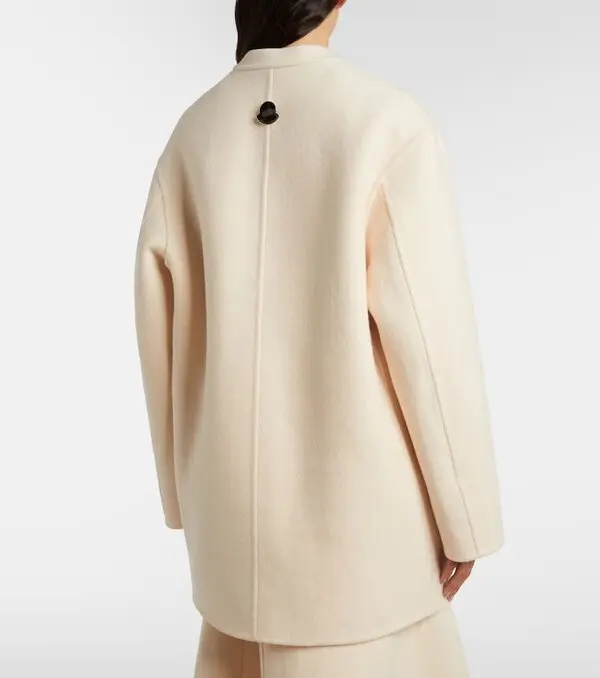 Moncler Jil Sander Virgin Wool Down Coat