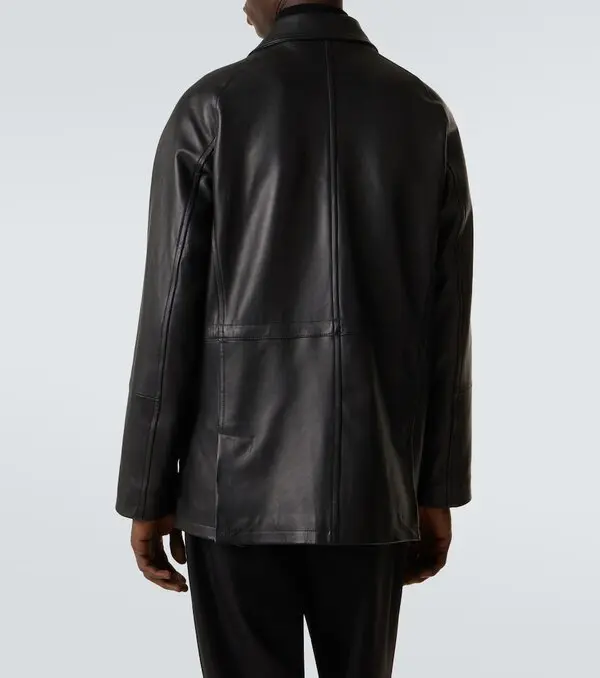 SAMAN AMEL Leather Jacket