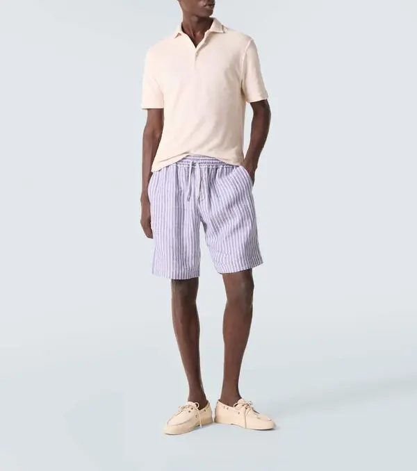 Fedeli Mondial Cotton Terry Polo Shirt