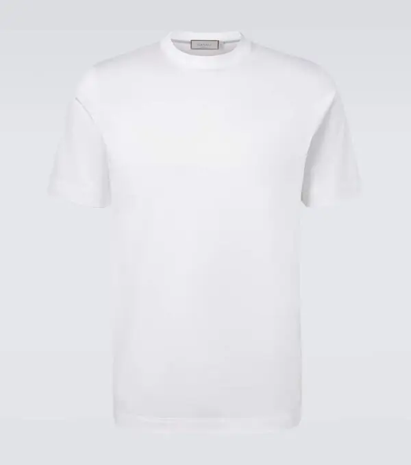 Canali Cotton T-shirt - White