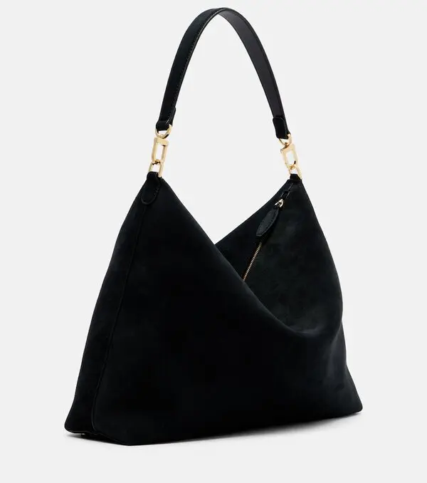 TOTEME Suede Tote Bag - Black