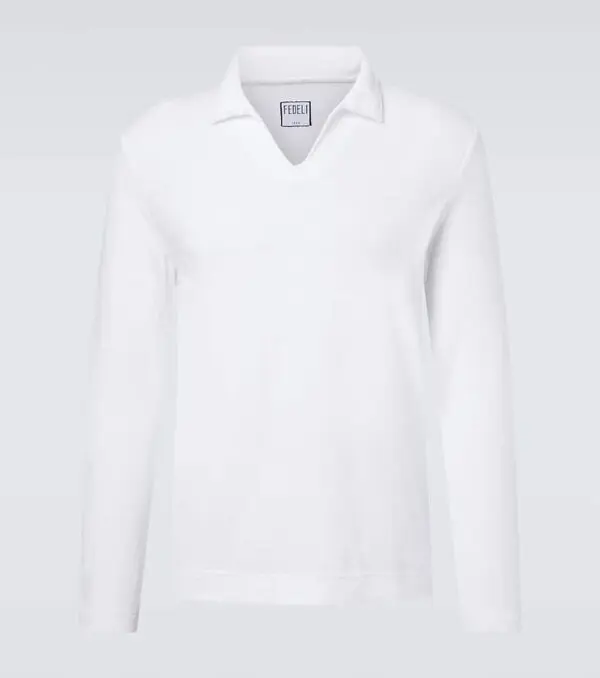 Fedeli Cotton Terry Polo Shirt