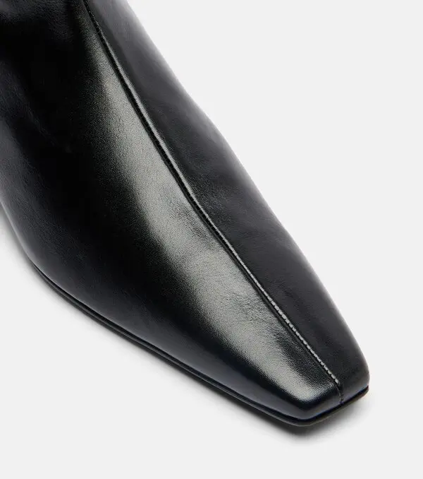 TOTEME Leather Ankle Boots