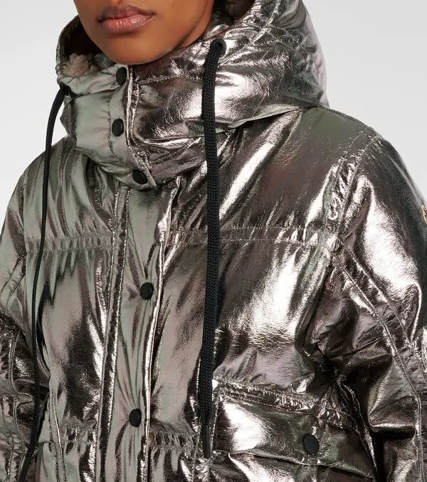 Moncler Calaque Metallic-effect Down Ski Jacket