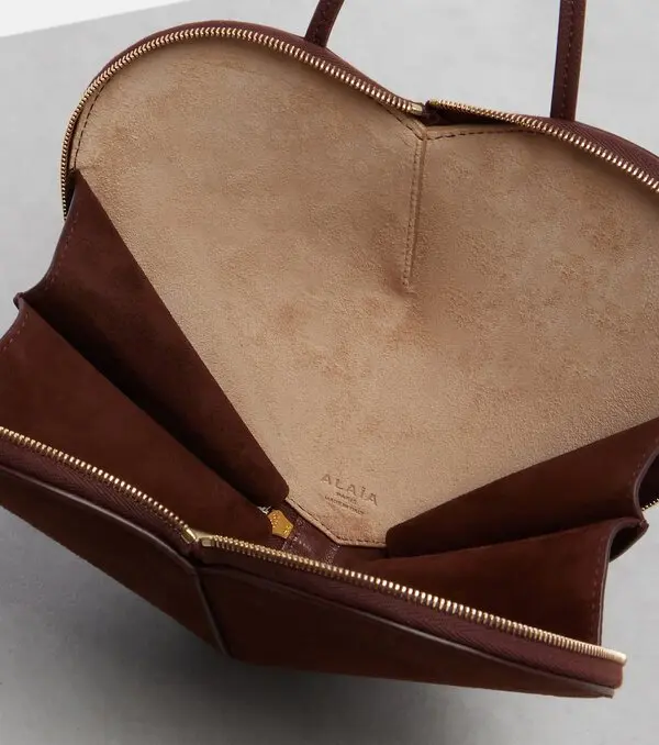 Alaïa Le Coeur Small Shoulder Bag - Brown