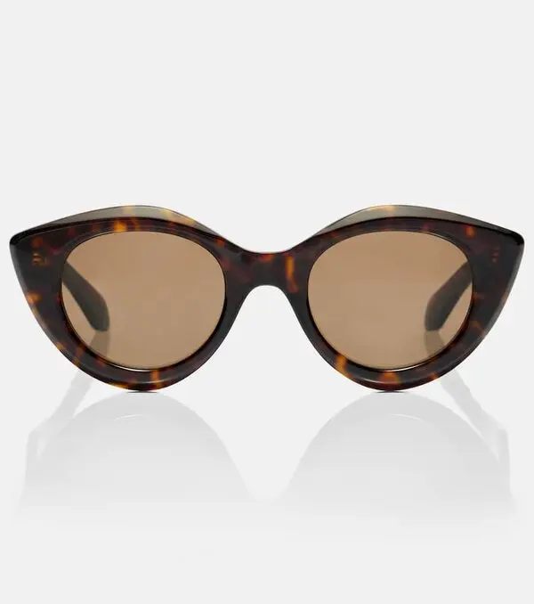 Alaïa Absolu Cat-eye Sunglasses - Brown