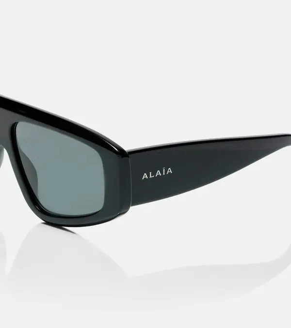 Alaïa Absolu Shield Sunglasses - Black