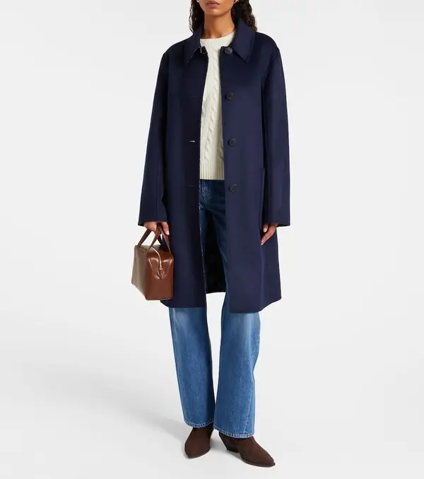 Tory Burch Single-breasted Wool Coat