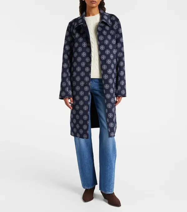 Tory Burch Single-breasted Wool Coat