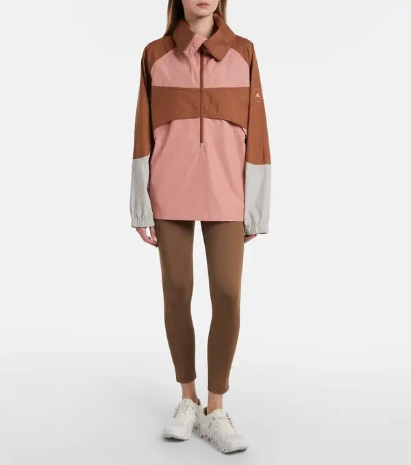 Adidas By Stella McCartney Colorblocked Technical Jacket