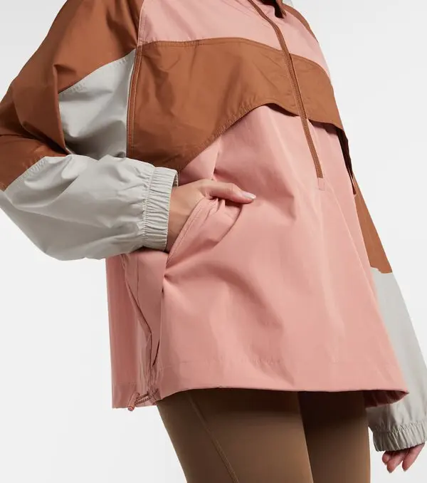 Adidas By Stella McCartney Colorblocked Technical Jacket