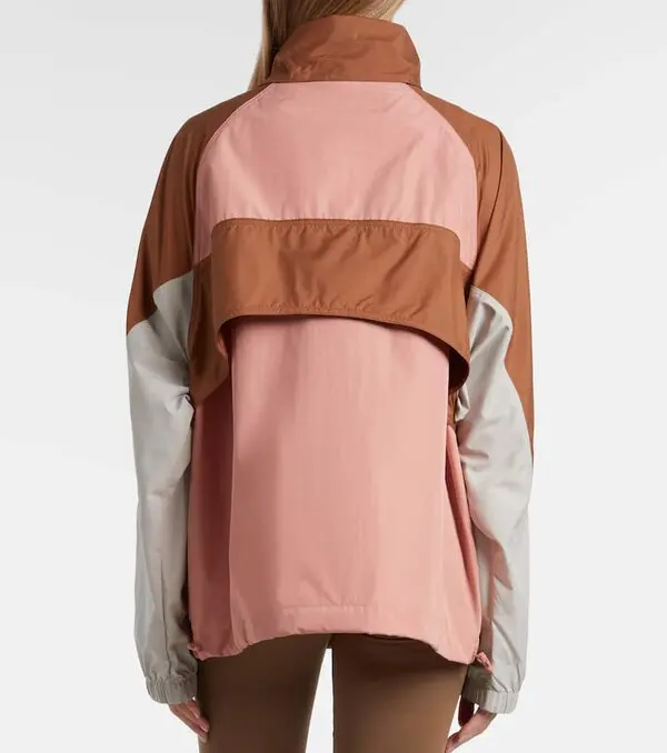 Adidas By Stella McCartney Colorblocked Technical Jacket