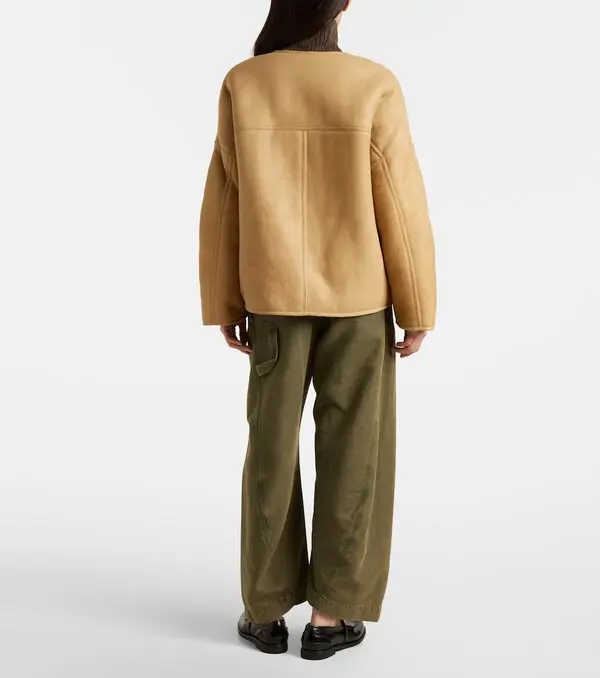 Polo Ralph Lauren Reversible Leather Jacket - Beige