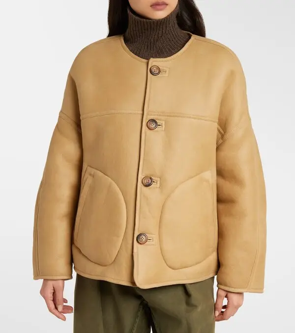 Polo Ralph Lauren Reversible Leather Jacket - Beige
