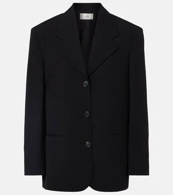 THE ROW Selim Wool Blazer - Black