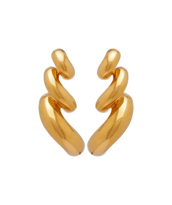 Alaïa Torsion Earrings - Gold