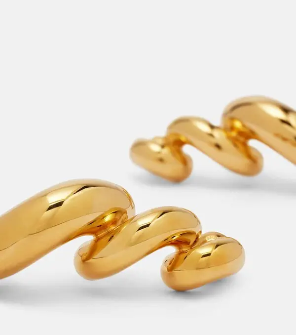 Alaïa Torsion Earrings - Gold