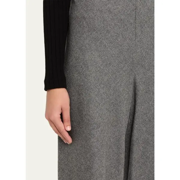 Vince High-rise Wide Leg Wool Trousers