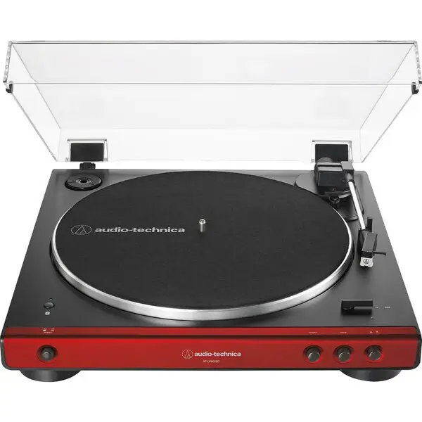 AUDIO-TECHNICA Stereo Turntable With Bluetooth - Red