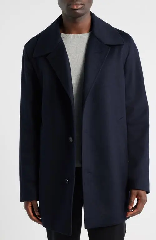 BOSS Clark Wool Blend Bib Jacket - Dark Blue