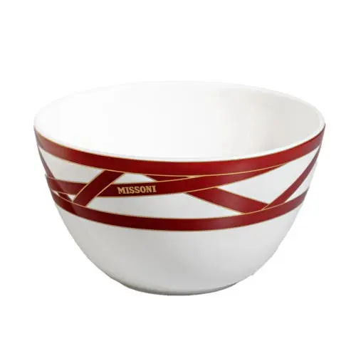 Missoni Rice Bowl 2 Pcs. Set - Bordeaux