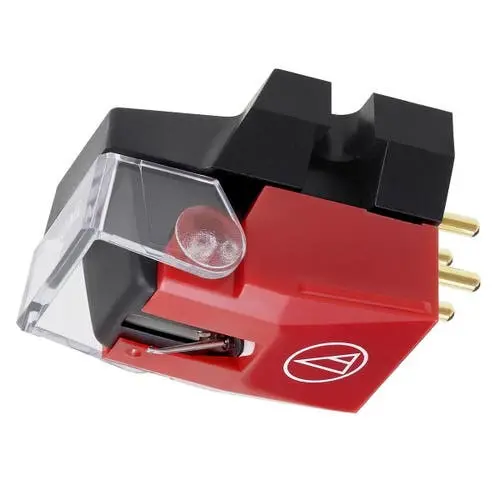 AUDIO-TECHNICA Vm540ml Dual Moving Magnet Cartridge - Black/red
