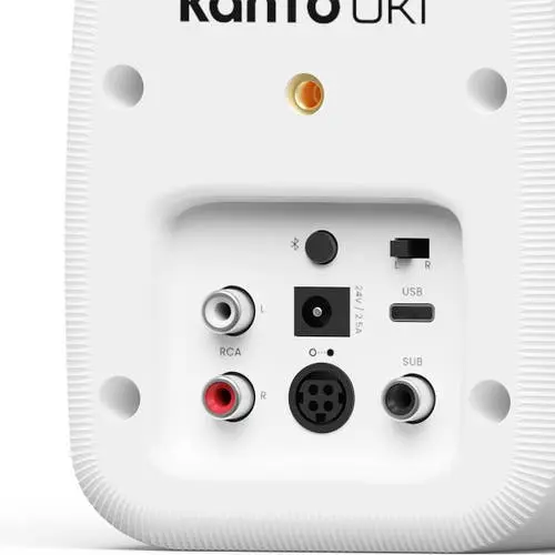 KANTO Uki Bluetooth Desktop Speakerspair - White
