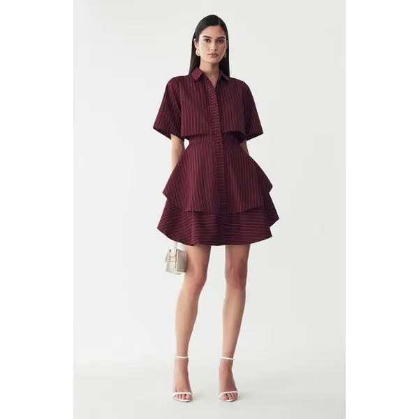 WILLA Hugh Layered Dress - Emerald