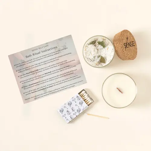 UNCOMMON GOODS Soothing Eucalyptus Meditation Bath Set Sense Self Care - Multi