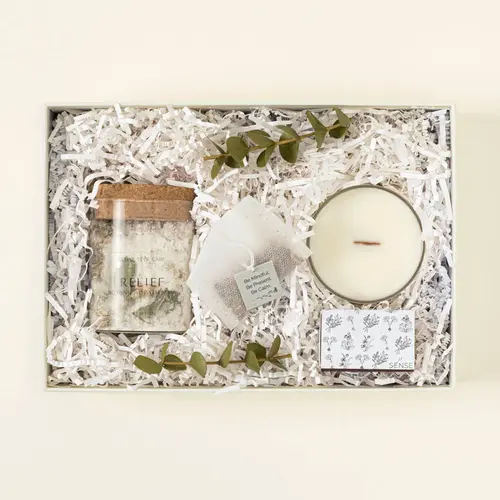 UNCOMMON GOODS Soothing Eucalyptus Meditation Bath Set Sense Self Care