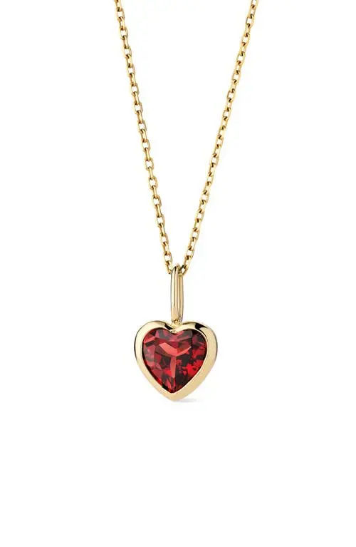 ANA LUISA Solid Heirloom Heart Necklace - Gold