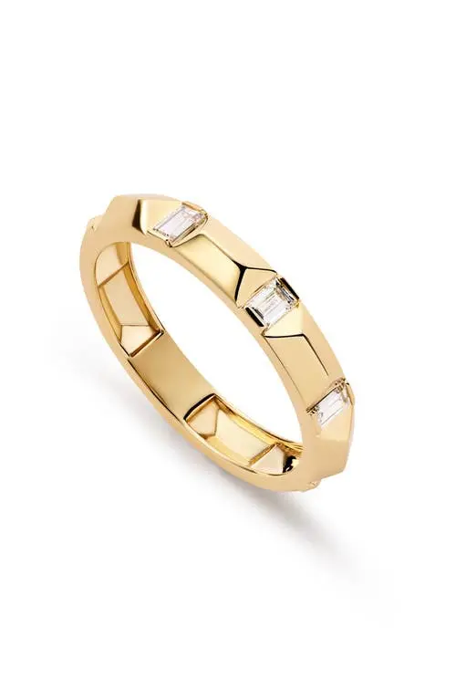 ANA LUISA Astrid Diamond Station Ring - Gold