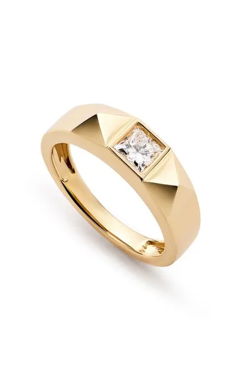 ANA LUISA Solid Diamond Equinox Ring - Gold