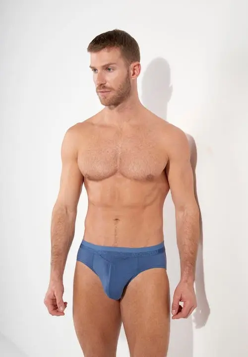 HOM Ho1 Mini Briefs - Jeans Blue