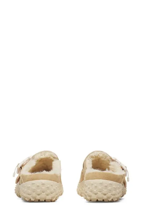 Merrell Wrapt Cozy Faux Shearling Lined Mule - Latte