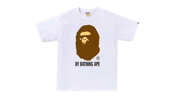 A BATHING APE By Bathing Ape 1j80110002 Tee Shirt - White