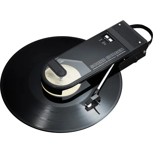 AUDIO-TECHNICA At-sb727 Sound Burger Portable Turntable With Bluetooth - Black