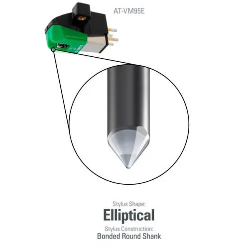 AUDIO-TECHNICA At-vm95e Dual Moving Magnet Cartridge