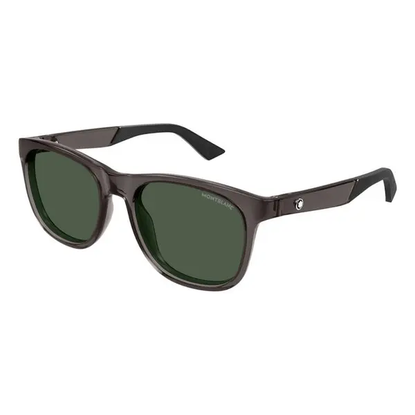 Montblanc Square Sunglasses - Grey Grey Green/green (mb0400s