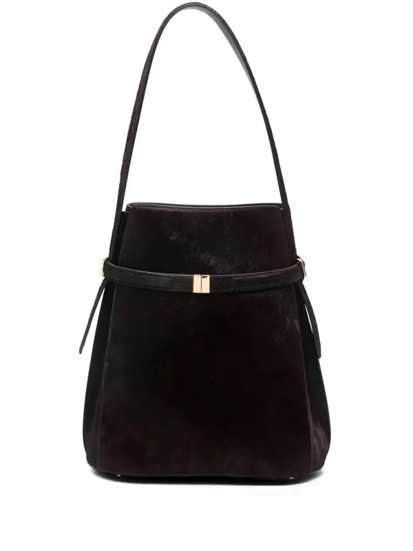 TOTEME Belted Bucket Bag - Red