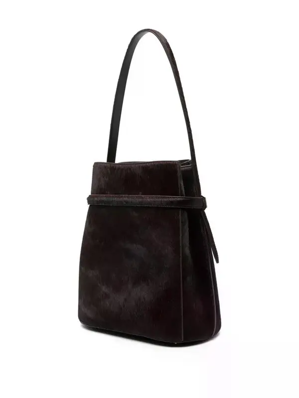 TOTEME Belted Bucket Bag - Red