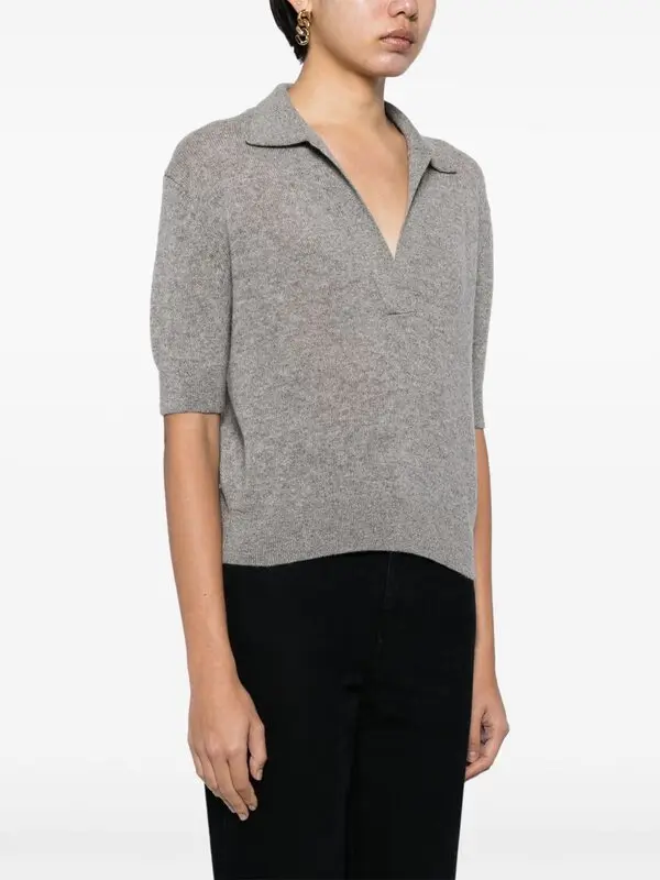 Khaite Cashmere Polo Shirt