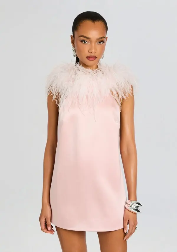 Retrofete Jorie Feather Dress