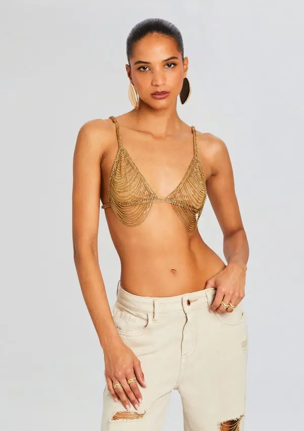Retrofete Pyla Chain Bra