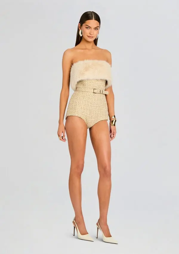 Retrofete Concetta Tweed Romper