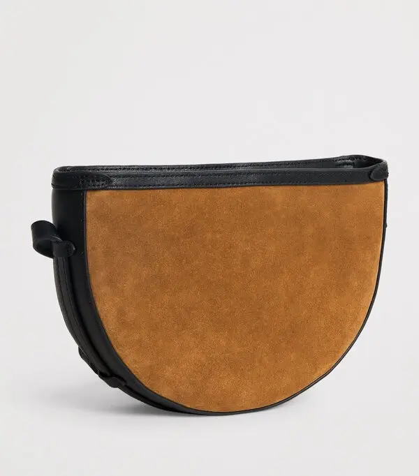 Harrods Suede Cross-body Bag